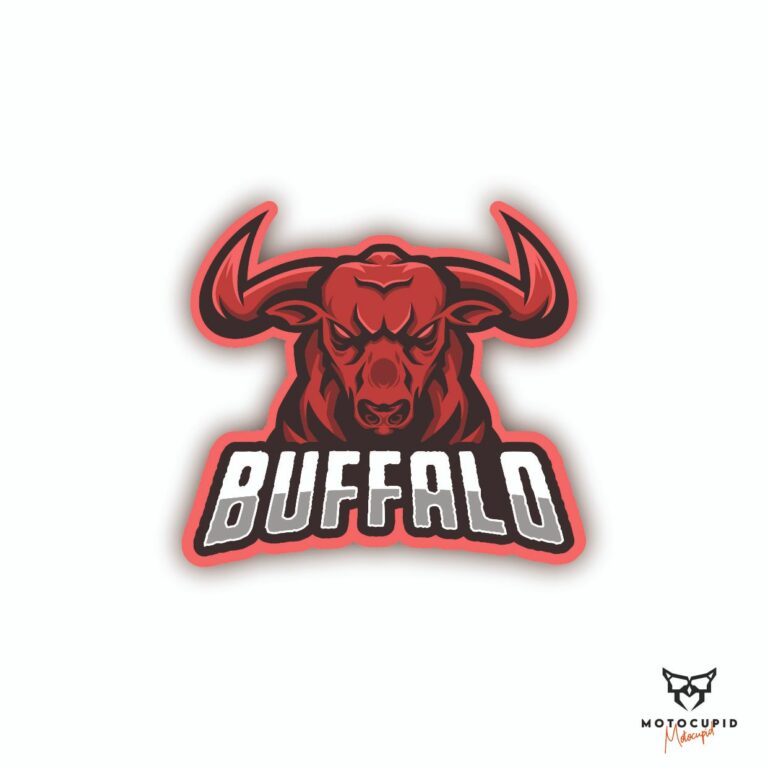 Buffalo Stickers - Motocupid