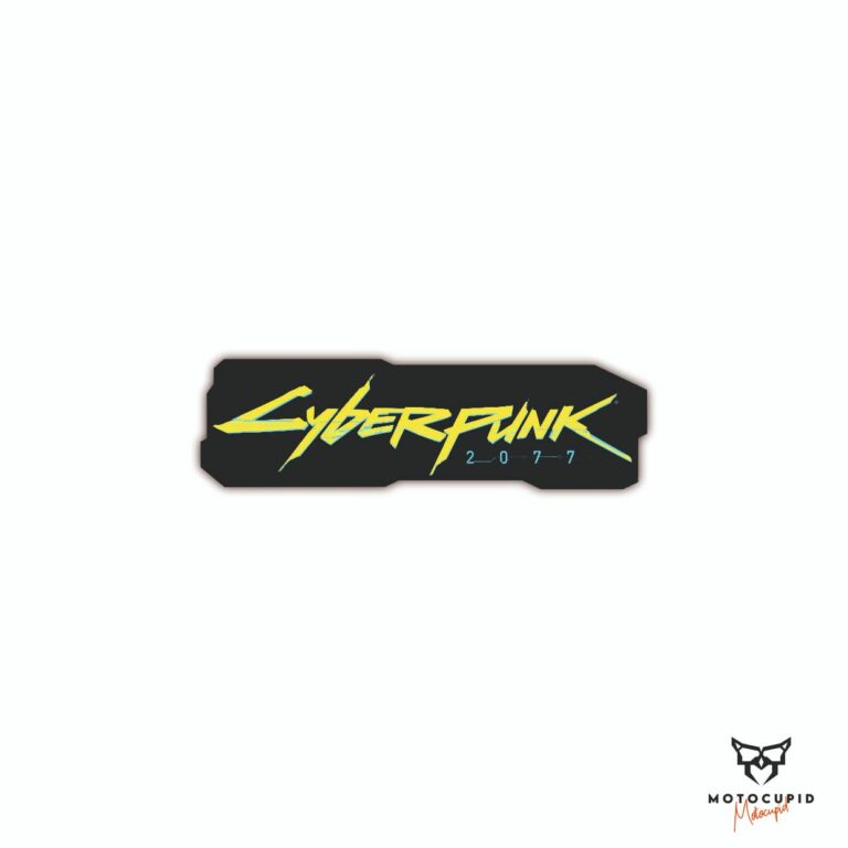 Cyberpunk Logo Stickers - Motocupid
