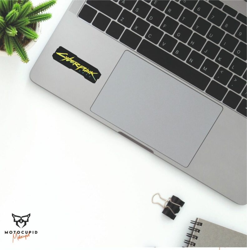 Cyberpunk Logo Stickers - Motocupid