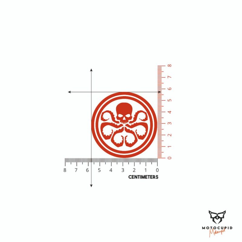 Hydra Sticker - Motocupid