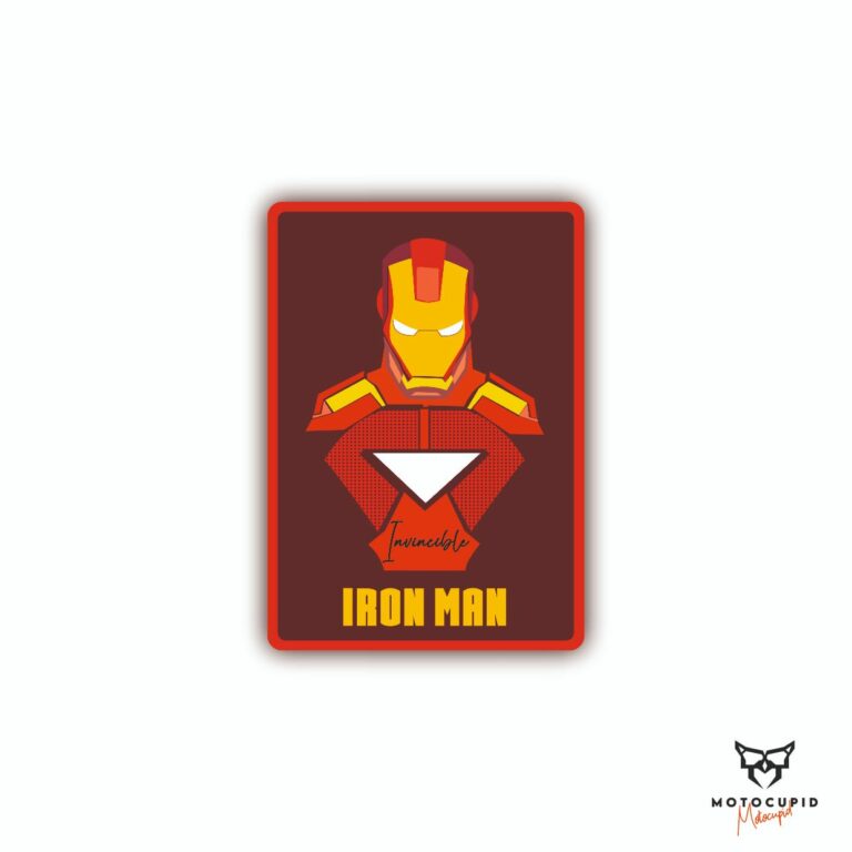 Iron Man Stickers - Motocupid