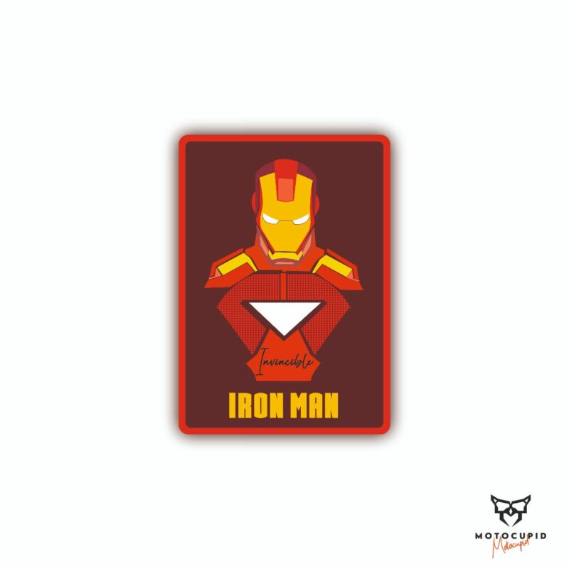Iron Man Stickers - Motocupid