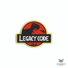 Legacy Code Sticker - Motocupid