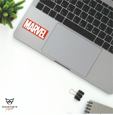 Marvel Logo Sticker - Motocupid