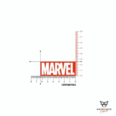 Marvel Logo Sticker - Motocupid
