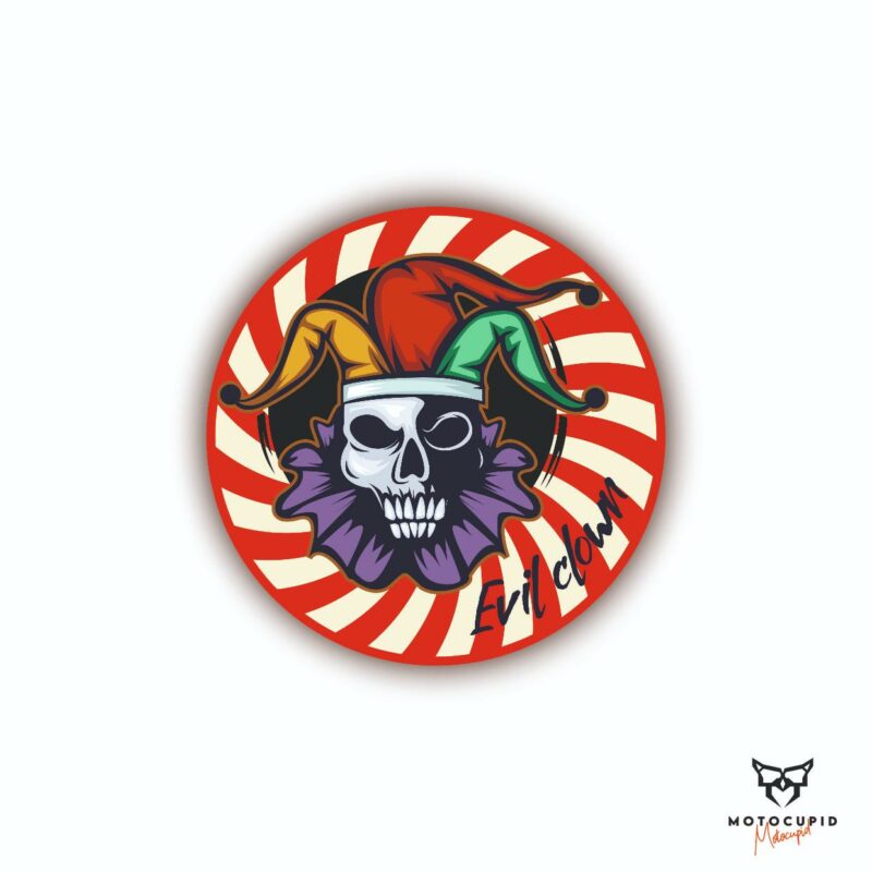Adventure Skull Stickers - Motocupid