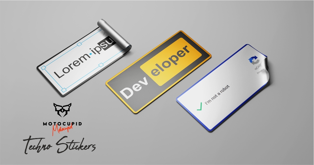 High Quality Vinyl Stickers inspired by Technology - Motocupid