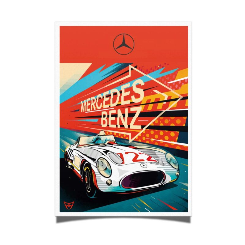 Benz A3 Poster - Motocupid