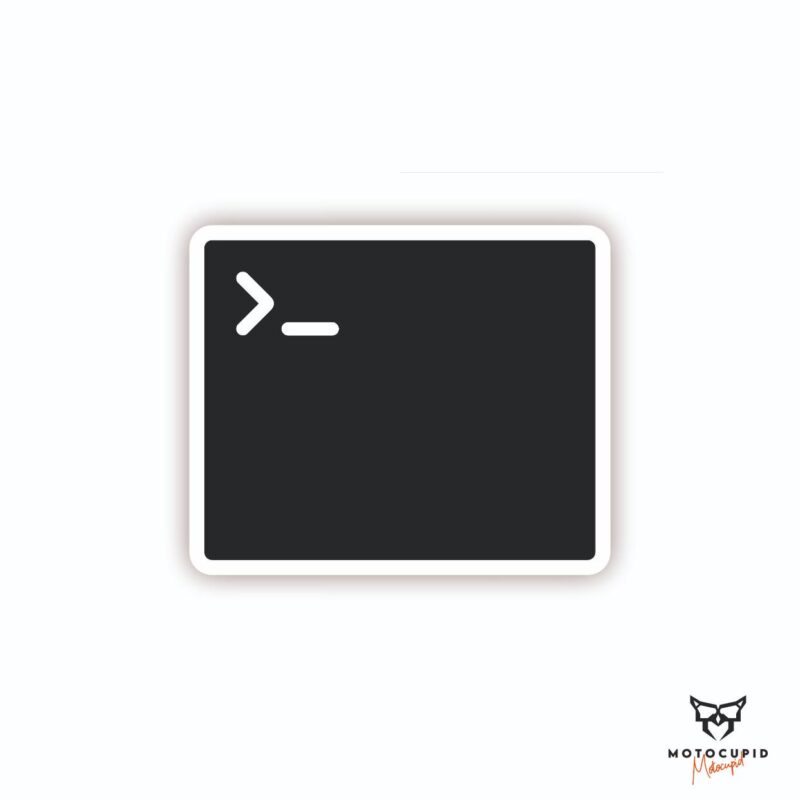 Command Prompt Stickers - Motocupid