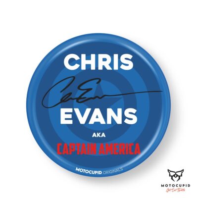 CAPTAIN AMERICA SIGN Badges - Motocupid