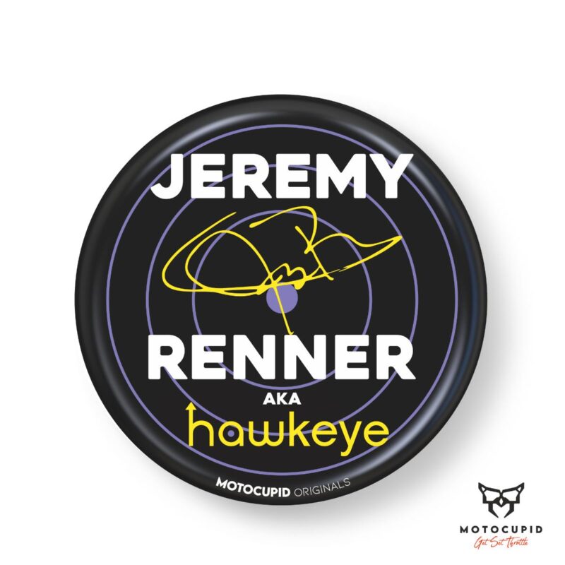 Hawkeye Sign Pin Badges - Motocupid