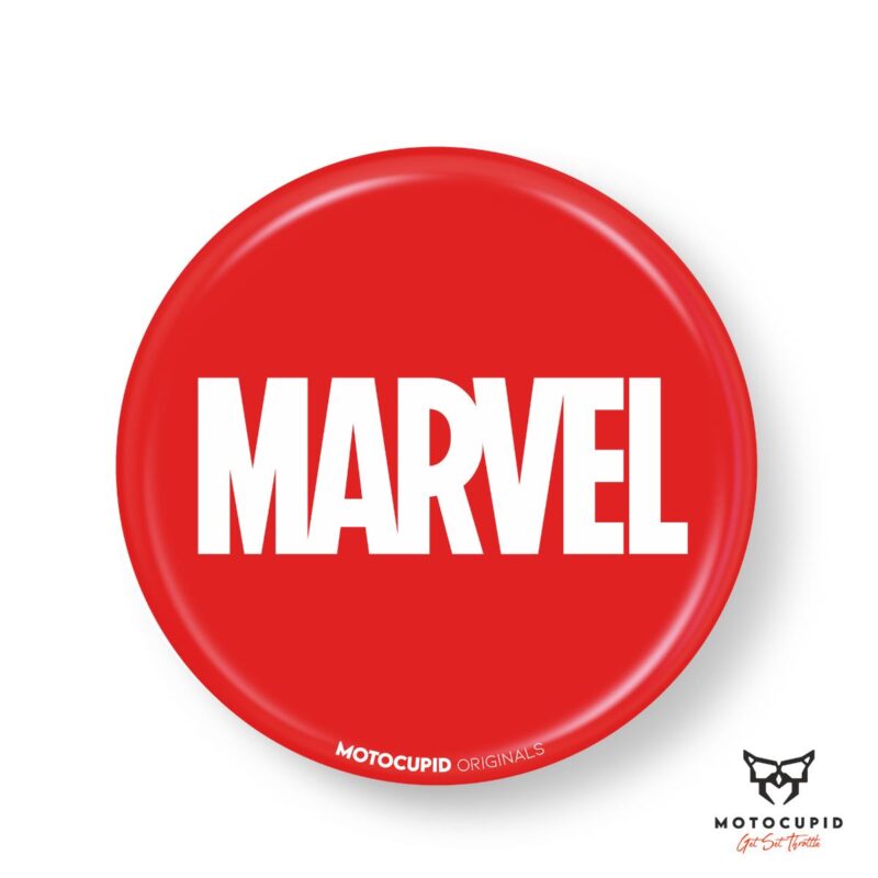 MARVEL Logo Pin Badges - Motocupid