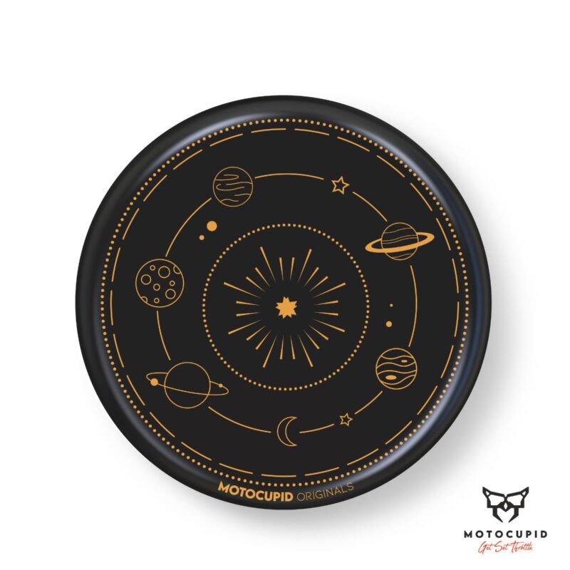 Planets Pin Badge - Motocupid