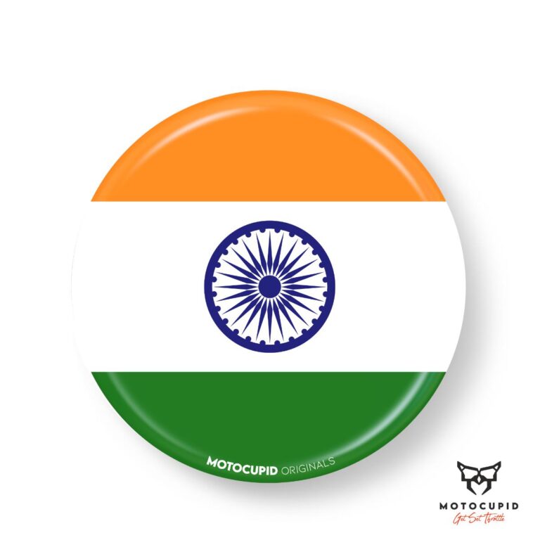 Buy Indian Flag Pin Badges at INR 59 | Motocupid