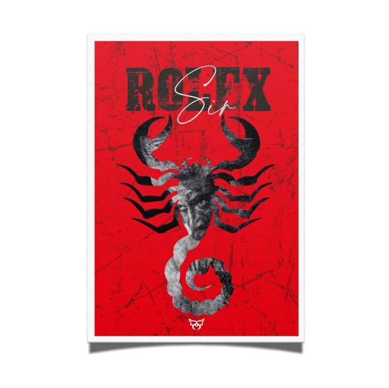 Vikram Movie Rolex Sir Scorpio A3 movie poster - Motocupid