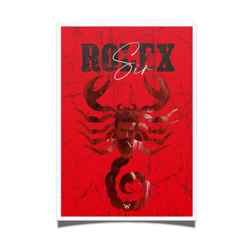 Vikram Movie "Rolex Sir" Suriya A3 poster - Motocupid