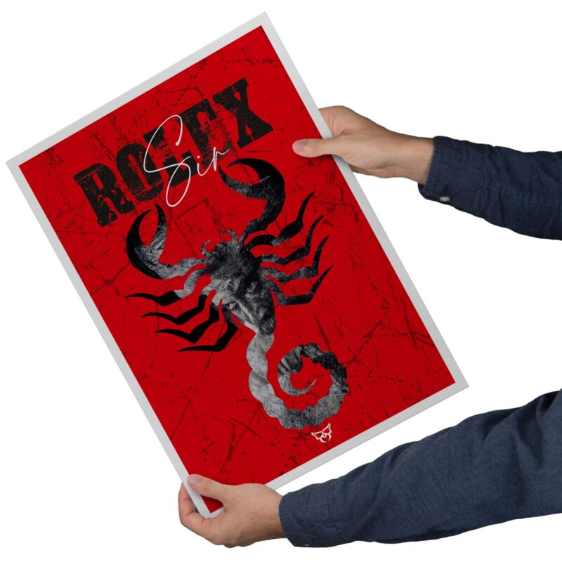 Vikram Movie Rolex Sir Scorpio A3 movie poster - Motocupid