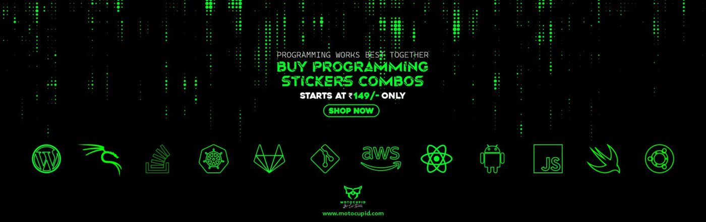 Motocupid - High Quality Vinyl Stickers for Laptops, Cars & Bikes