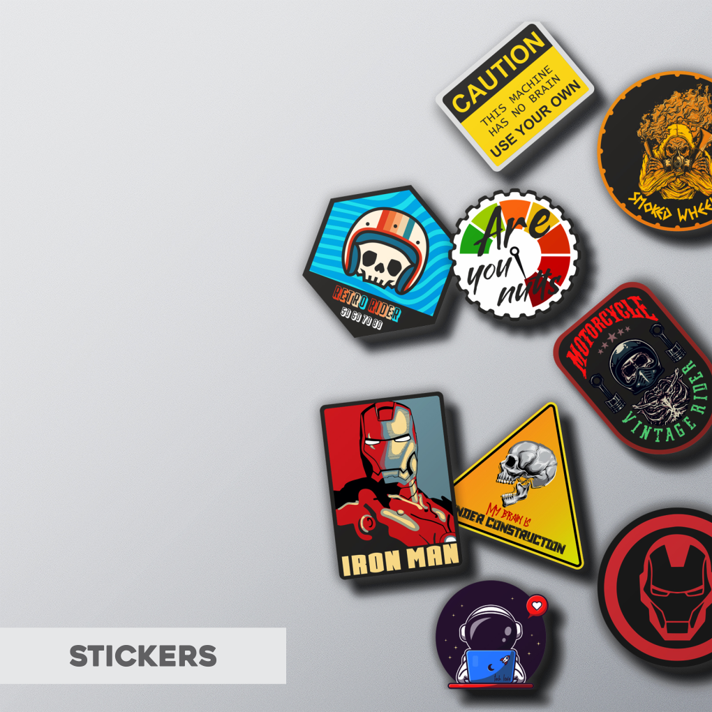 Motocupid - High Quality Vinyl Stickers for Laptops, Cars & Bikes