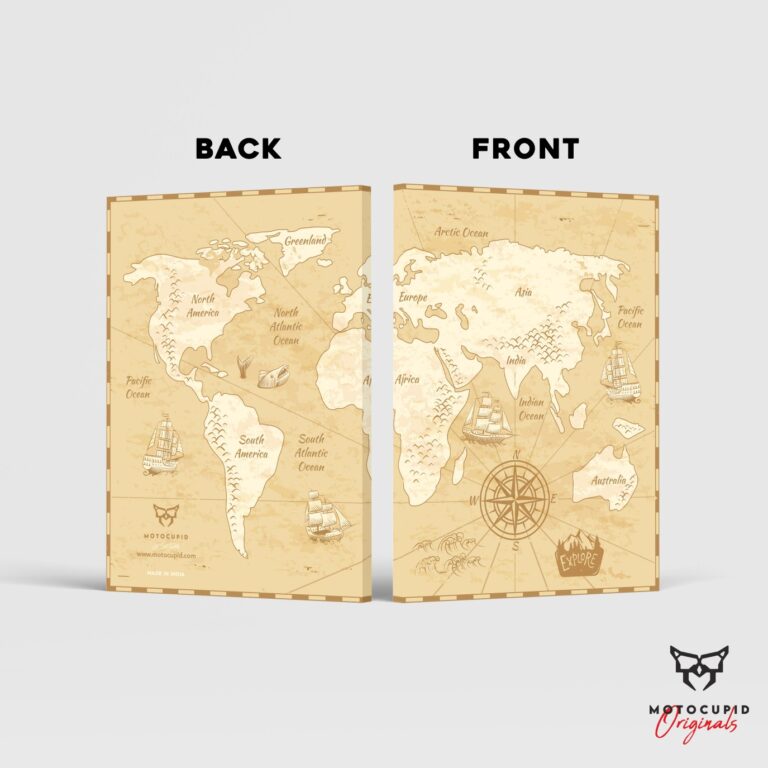 The MAP A5 Note book – Plain White Paper - Motocupid