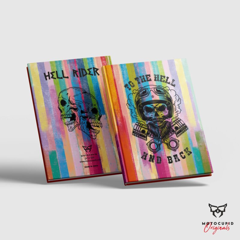 To The Hell And Back A5 Hard Bound Note book – Plain White Paper ...